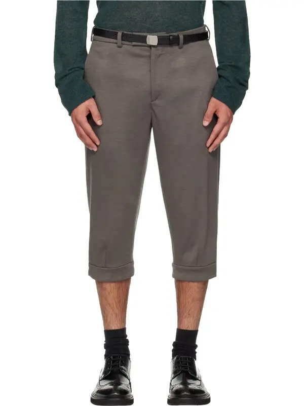 RIER Knickerbocker Wool Shorts - Black