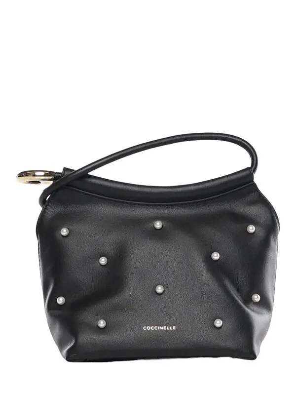 COCCINELLE Small Embellished Handbag - Black