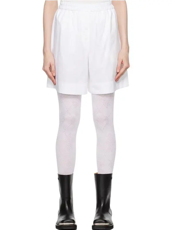 OPEN YY Diamond Pattern Short Circuit - White
