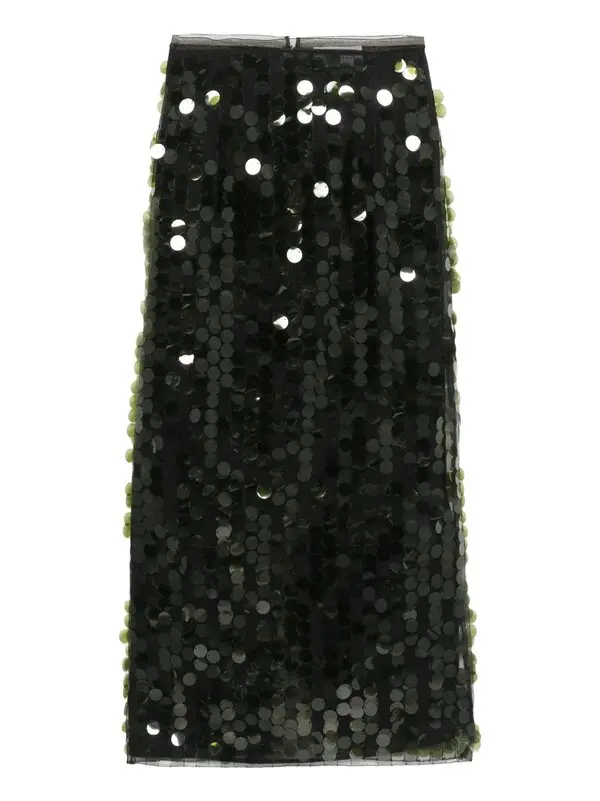 16Arlington Dia Midi Skirt - Black