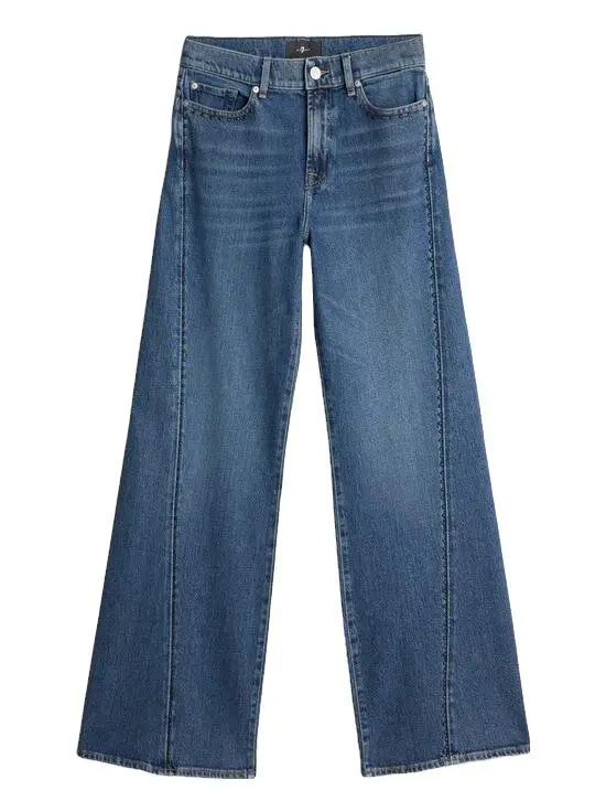 7 For All Mankind Twisted Lotta Street Wise Jeans - Denim