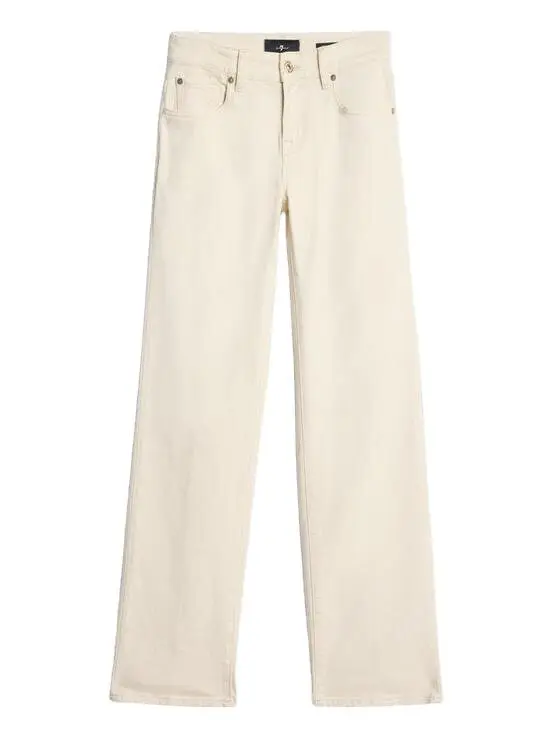 7 For All Mankind Calie Straight Leg Jeans - Denim
