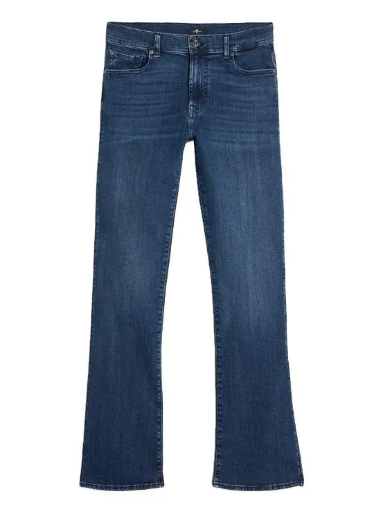 7 For All Mankind Slim Illusion Bootcut Jeans In Baltimora - Blue
