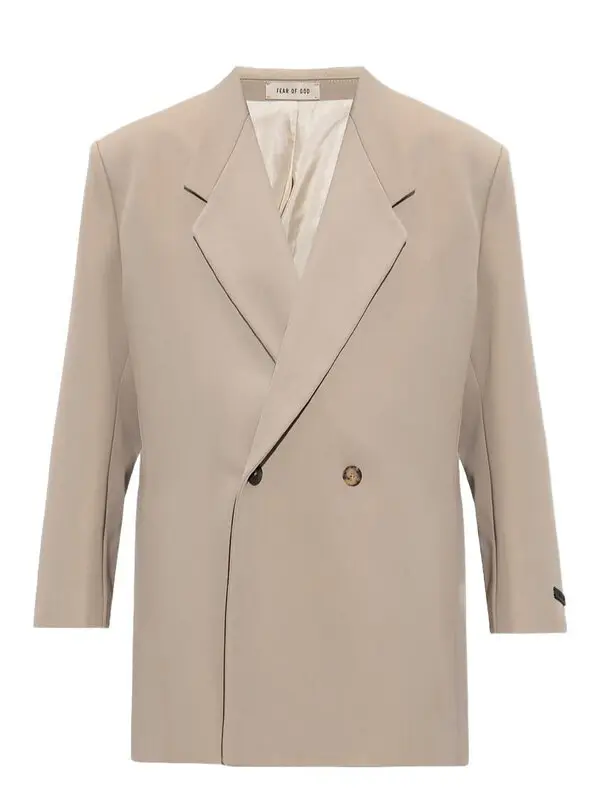 Fear Of God Double-breasted Blazer - Nude