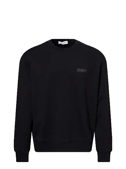 Givenchy Sweatshirt With Appliqué Logo - Black