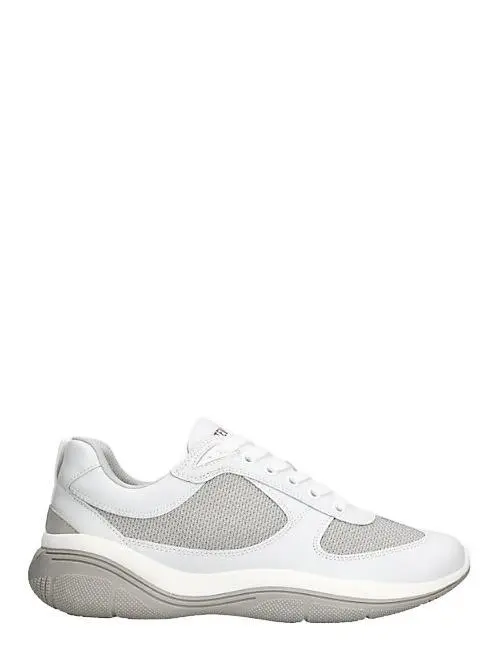 Steve Madden Prevale Mesh Trainers - Grey Mixed