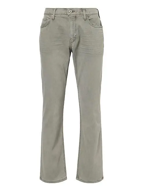 Paige Normandie Straight Leg Stretch Denim Jeans - Vintage Bonsai