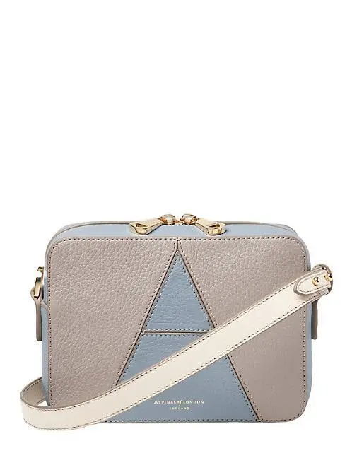 ASPINAL OF LONDON Camera Leather Cross-body Bag - Multi