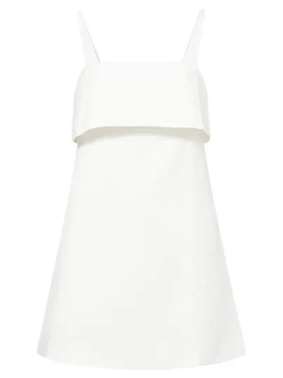 Shona Joy A-line Woven Mini Dress - Coconut