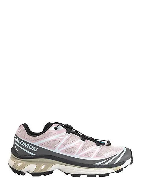 SALOMON Xt-6 Woven Trainers - Cloudburst Icy Pink Tapi