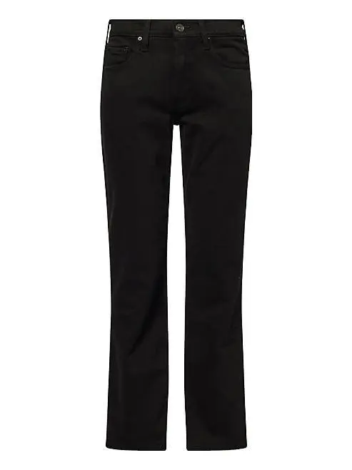 Paige Doheny Straight-leg Denim Jeans - Black Shade
