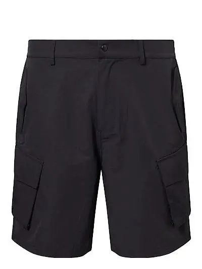 THE COUTURE CLUB Technical Cargo Cotton-blend Shorts - Black