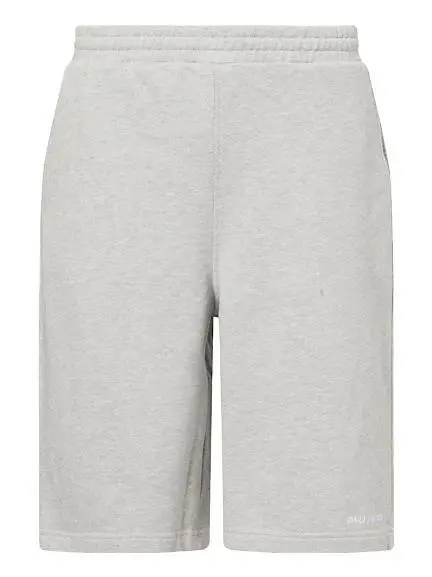 DAILY PAPER Marl Relaxed Fit Cotton-blend Jersey Shorts - Grey
