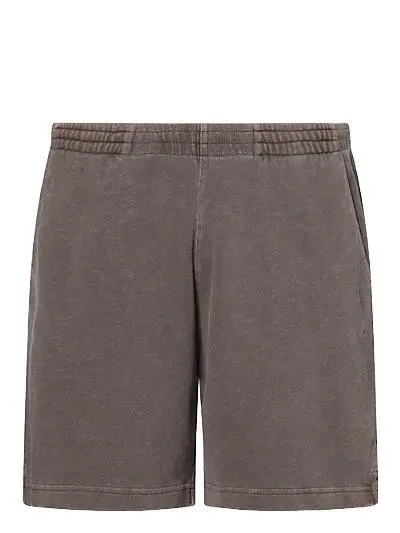 Carhartt Work In Progress Relaxed-fit Cotton Sweat Shorts - Tobacco