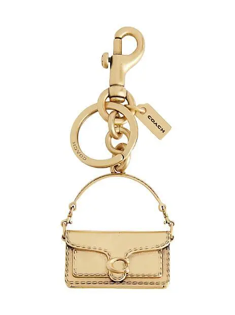 COACH Tabby Bag Charm - Brass
