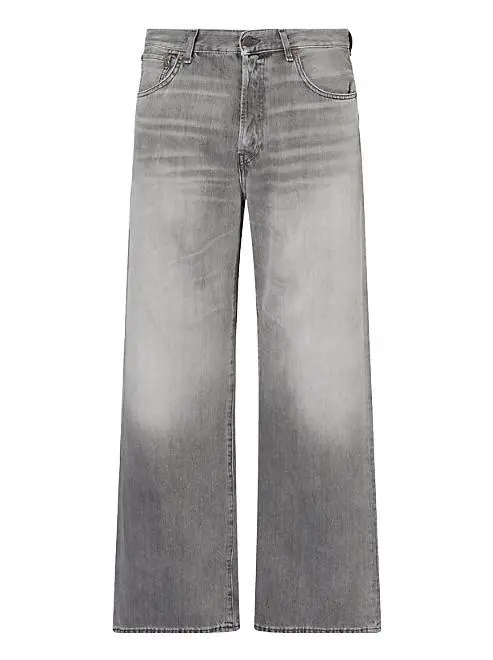 Acne Studios Orlando Straight-leg Denim Jeans - Ash Grey