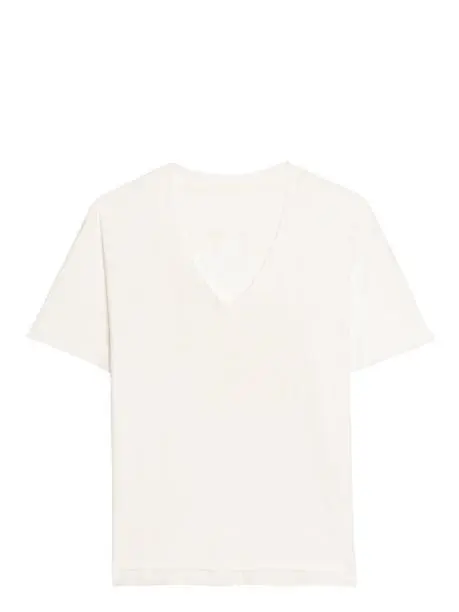 Zadig&Voltaire Tommer Graphic-print V-neck Short-sleeve T-shirt - Judo