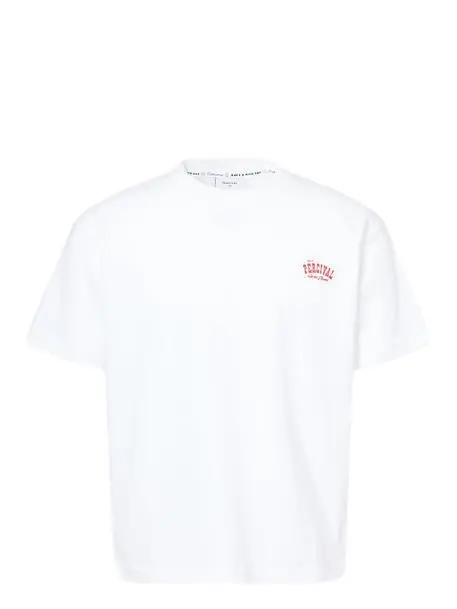 PERCIVAL Gordon Graphic-print Cotton T-shirt - White