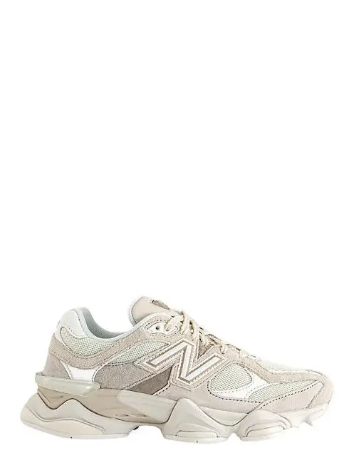 NEW BALANCE 9060 Suede And Mesh Trainers - Sea Salt Offwhite White
