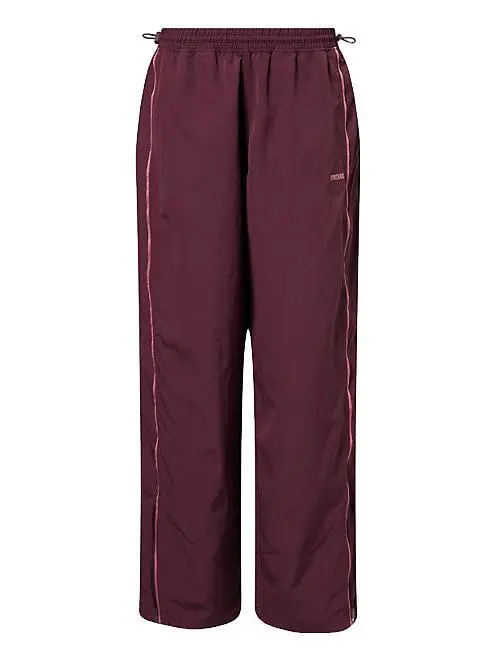 GYMSHARK Straight-leg Woven Jogging Bottoms - Cherry Purple/reset Pink