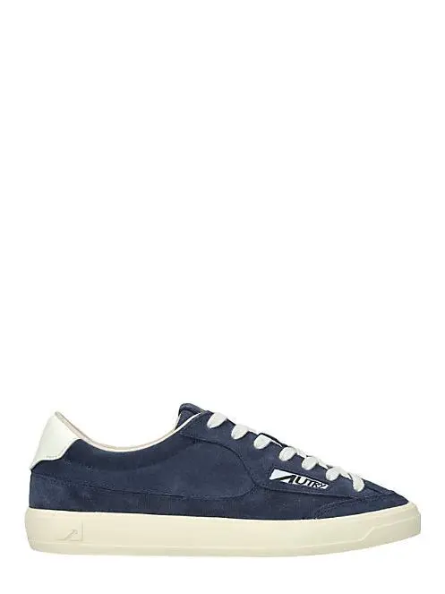 AUTRY Windscape Suede Trainers - Navy