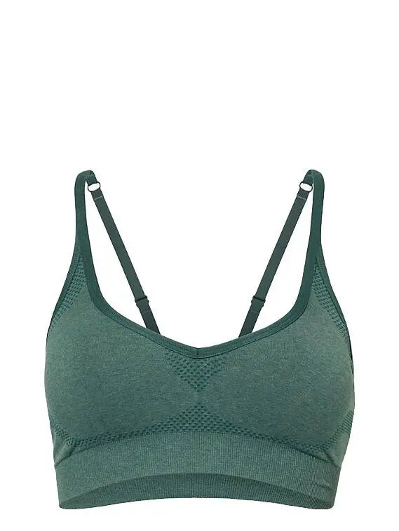 GYMSHARK Vital Sports Bra - Obsidian Green Marl