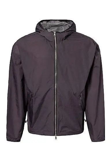 MKI MIYUKI ZOKU Hyperlight Hooded Shell Wind Jacket - Raisin