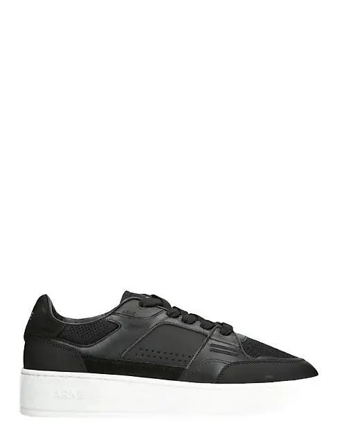 ARNE Arena 2.0 Leather Trainers - Blk/white