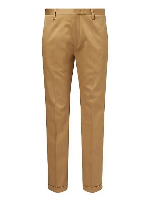 Paul Smith Straight-leg Cotton Trousers - Light Beige