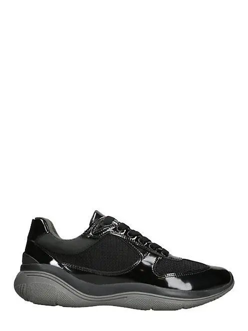 Steve Madden Prevale Mesh Trainers - Black