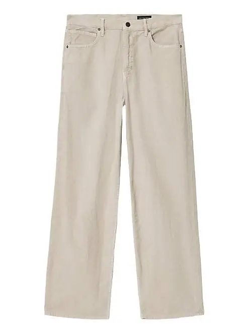 ALLSAINTS Lenny Wide-leg Cord Jeans - Stone Brown