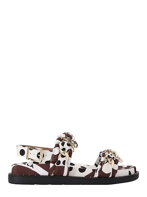 Carvela Polka Slingback Sandals - Brown/oth