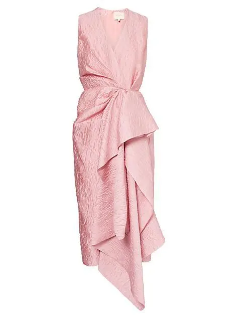 ROKSANDA Esra Midi Dress - Rosado