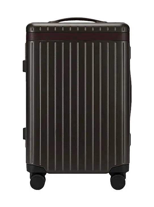 CARL FRIEDRIK 56cm Four-wheel Suitcase - Chocolate / Chocolate