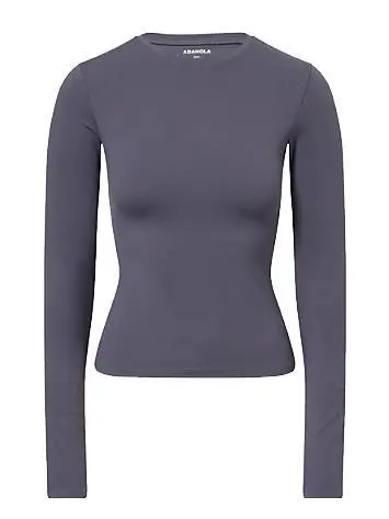 ADANOLA Ultimate Long-sleeve Workout Top - Midnight Blue
