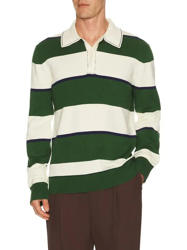 Simkhai Louis Popover - Serrano Rugby Stripe