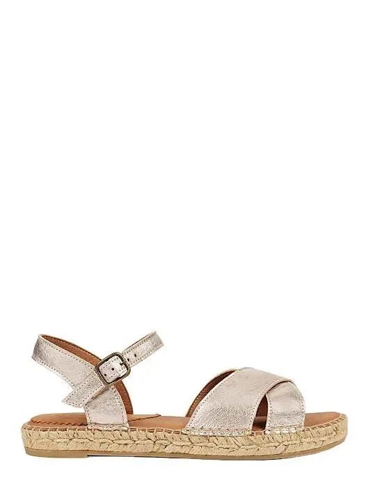 Penelope Chilvers Campo Espadrilles - Champagne
