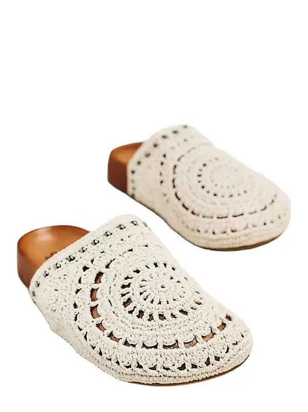THE SAK Woven Clogs - Taupe