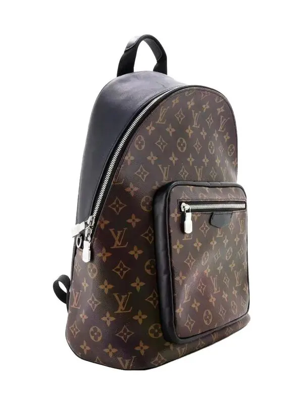 LOUIS VUITTON Josh Macassar Monogram Canvas Backpack - Brown