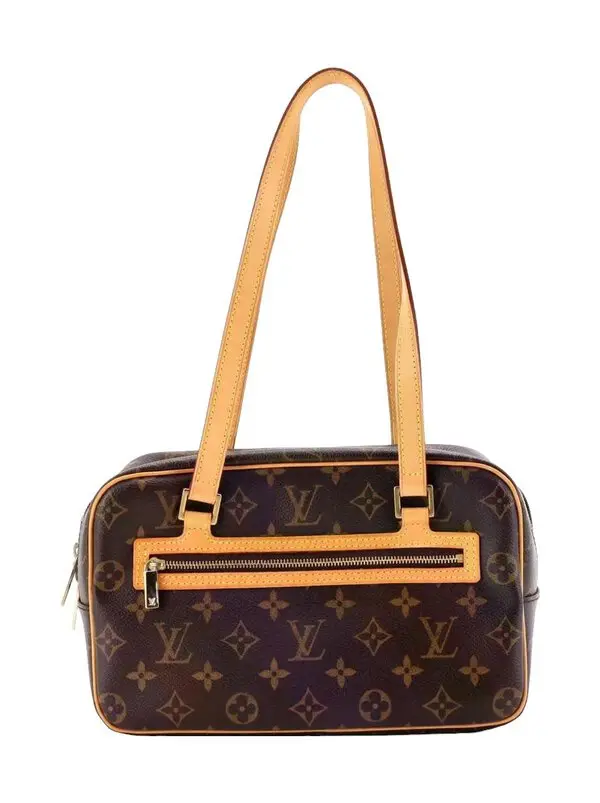 LOUIS VUITTON Monogram Canvas Mm Shoulder Bag - Brown