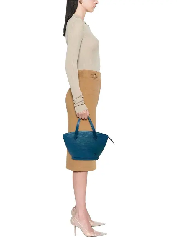 LOUIS VUITTON Epi Saint Jacques Pm Handbag - Blue