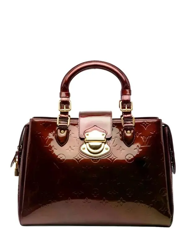 LOUIS VUITTON Monogram Vernis Melrose Avenue Handbag - Red