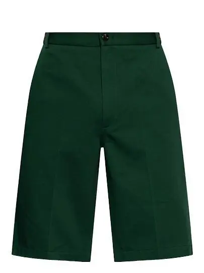 Gucci Gg Logo Dress Shorts - Green