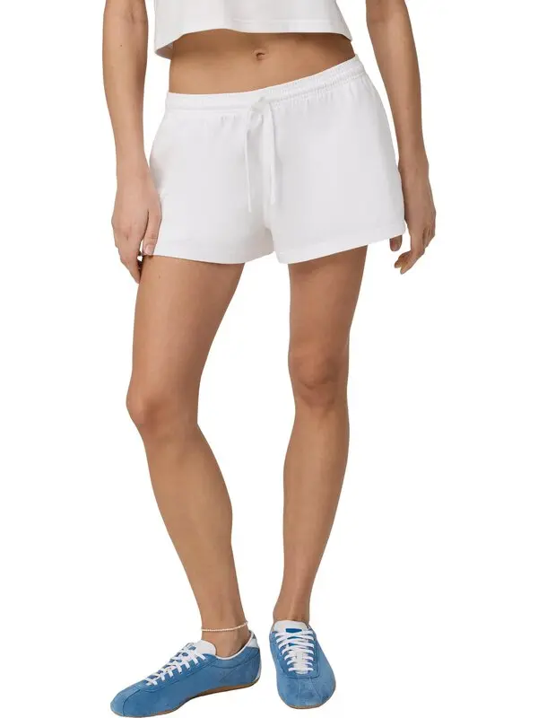 Vuori Heavyweight Cotton Easy Shorts - White