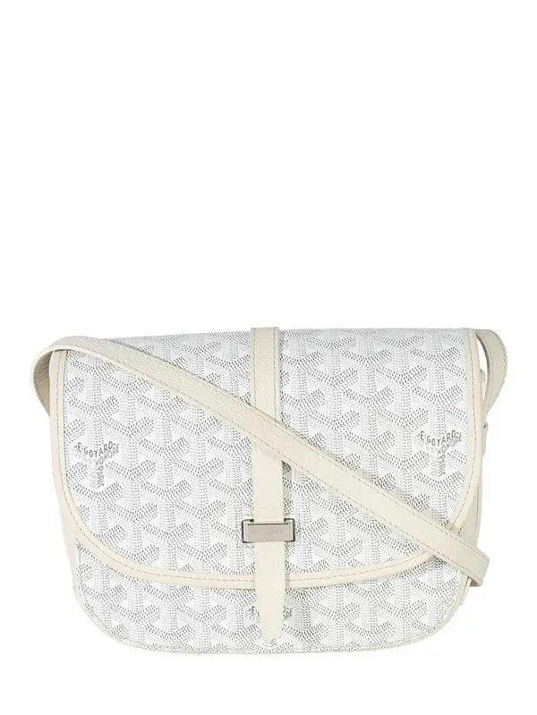 Goyard Belvedere Ii Pm Canvas Handbag - White