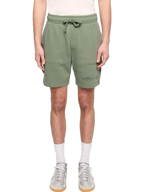 Zadig&Voltaire Pablo Cotton Shorts - Tea