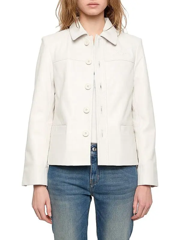 Zadig&Voltaire Liamys Leather Jacket - Judo