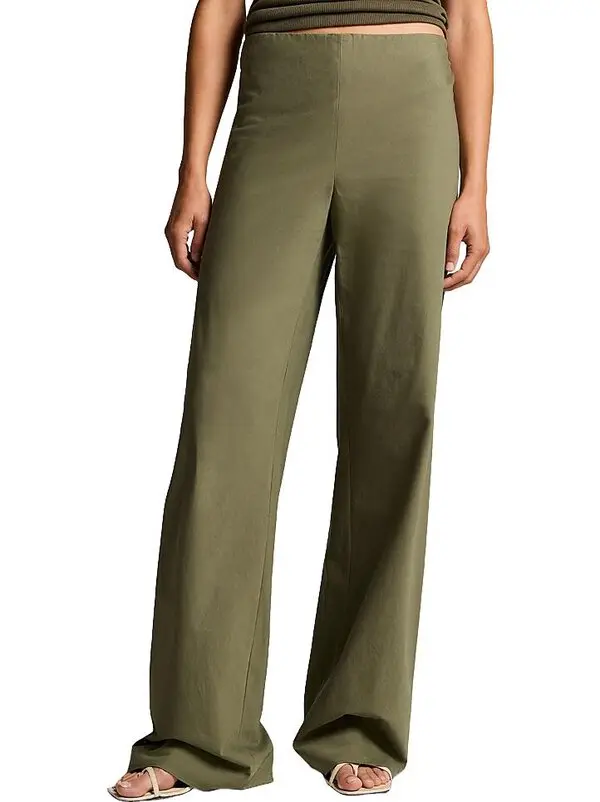 Vince Colette High Waist Wide Leg Pants - Pine Grove
