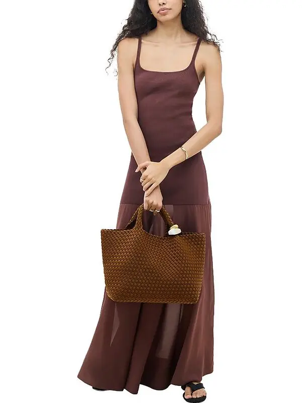NAGHEDI St. Barths Medium Tote - Teak