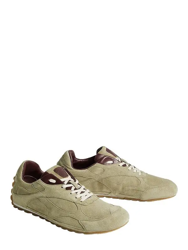 Bottega Veneta Orbit Flash Sneakers - Dark Bitter